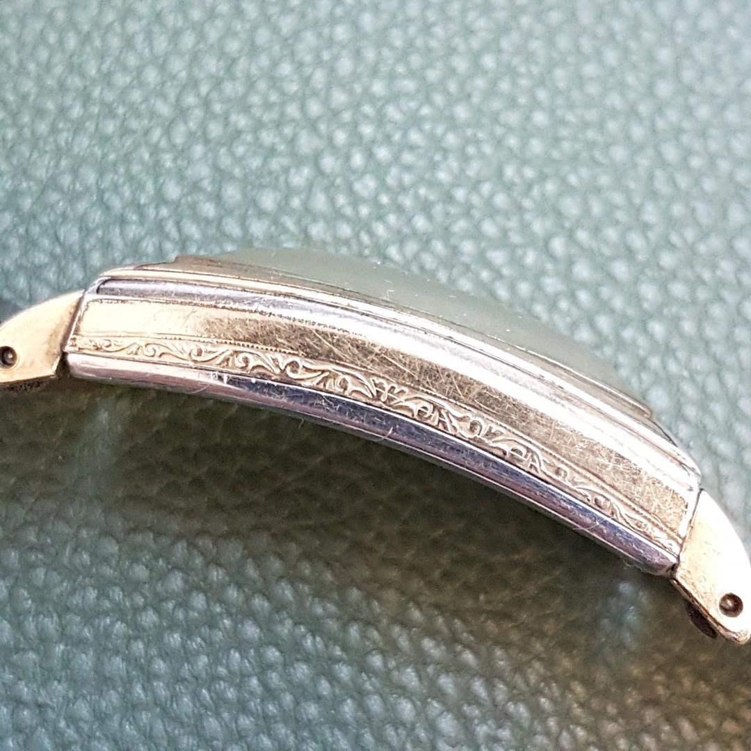 Elbon Antique Vintage Rectangular Subhand Watch, Hobbies & Toys ...