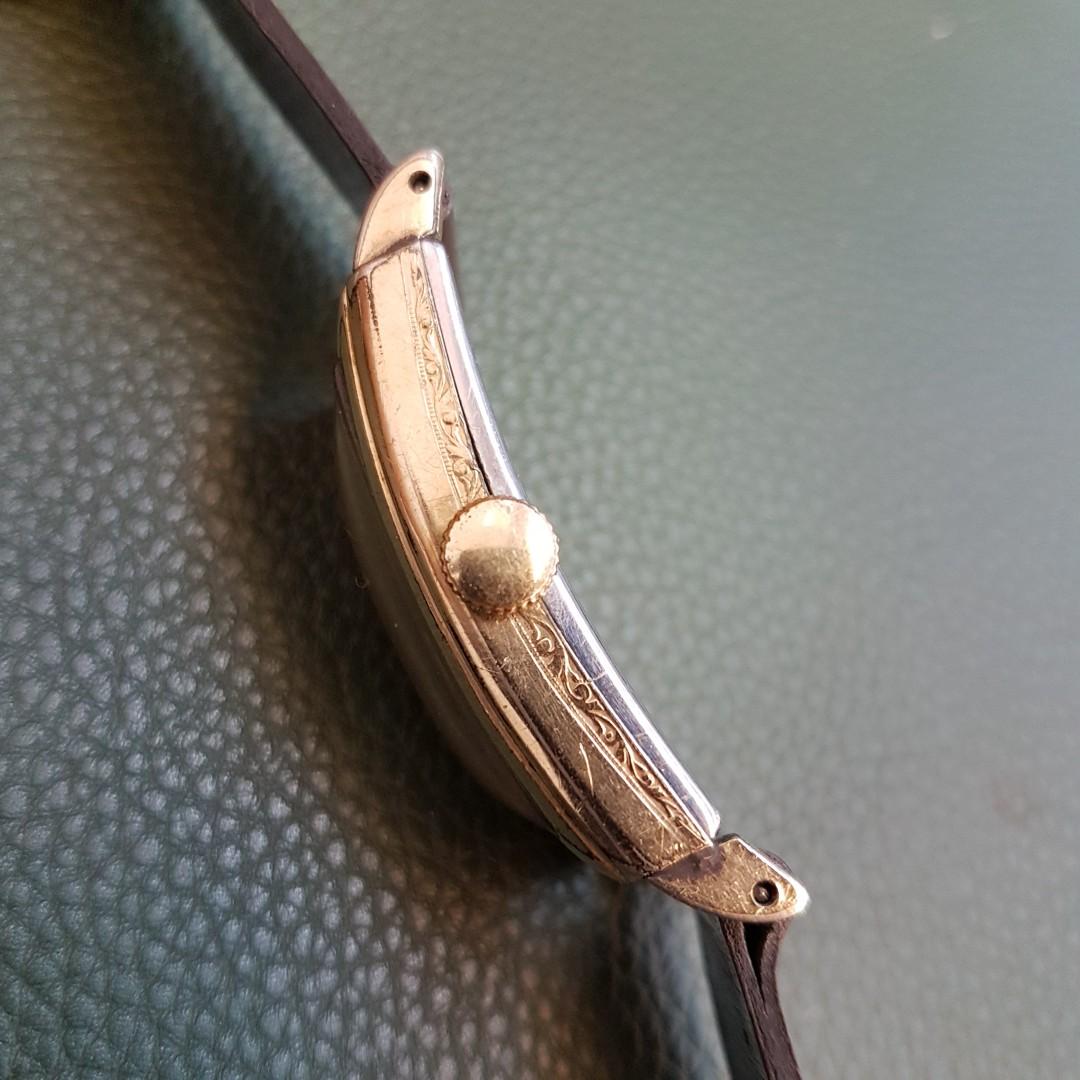 Elbon Antique Vintage Rectangular Subhand Watch, Hobbies & Toys ...