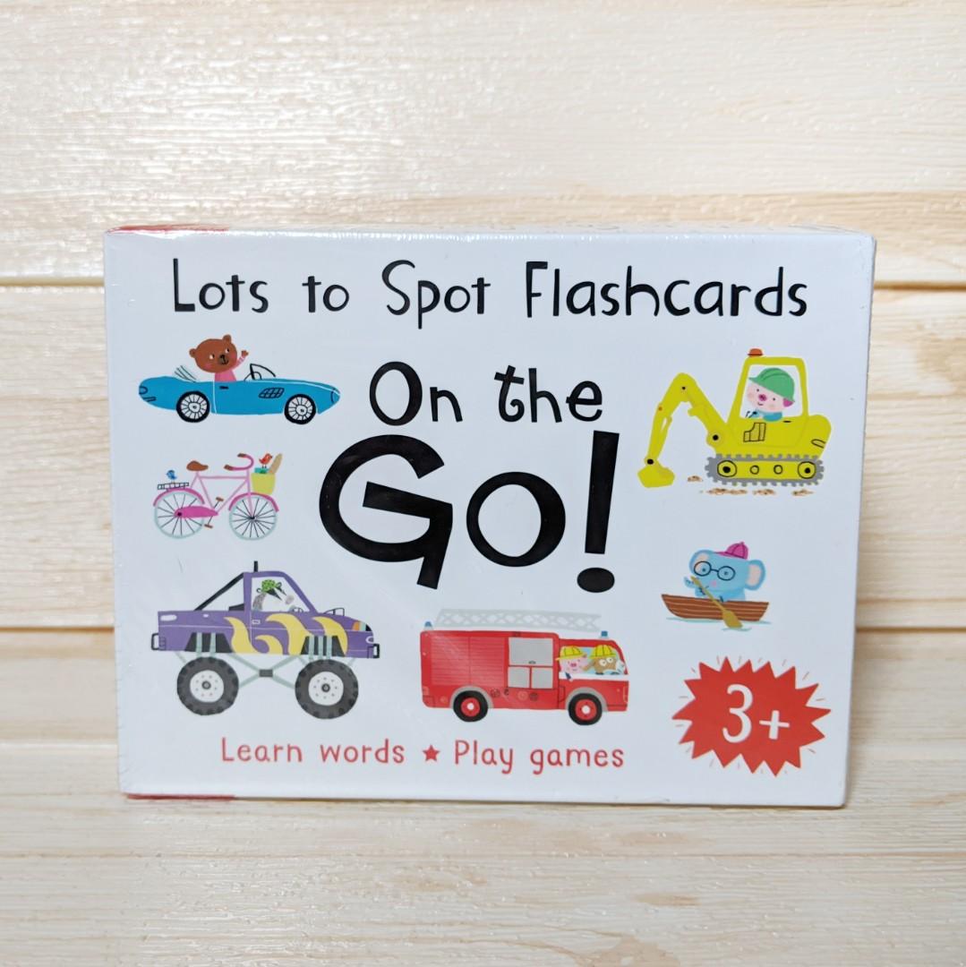 Flashcards - On the Go!, Books & Stationery, Children's Books on Carousell