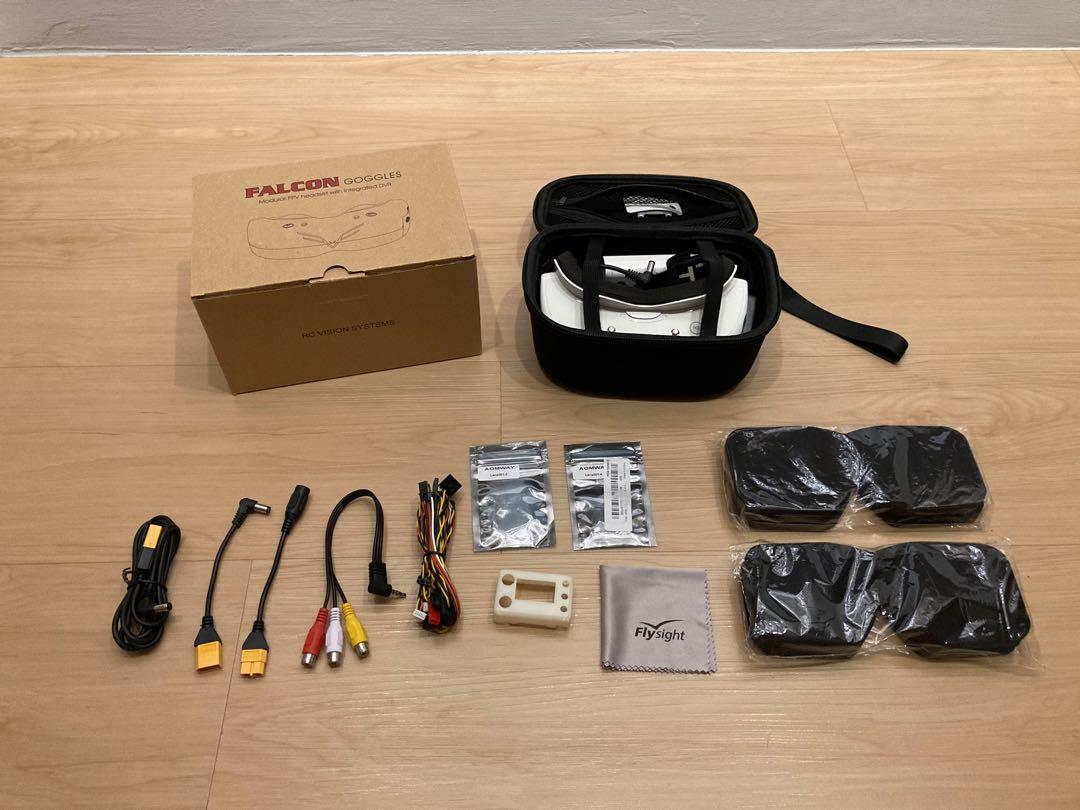 Flysight Falcon FG01 FPV goggles, Photography, Drones on Carousell