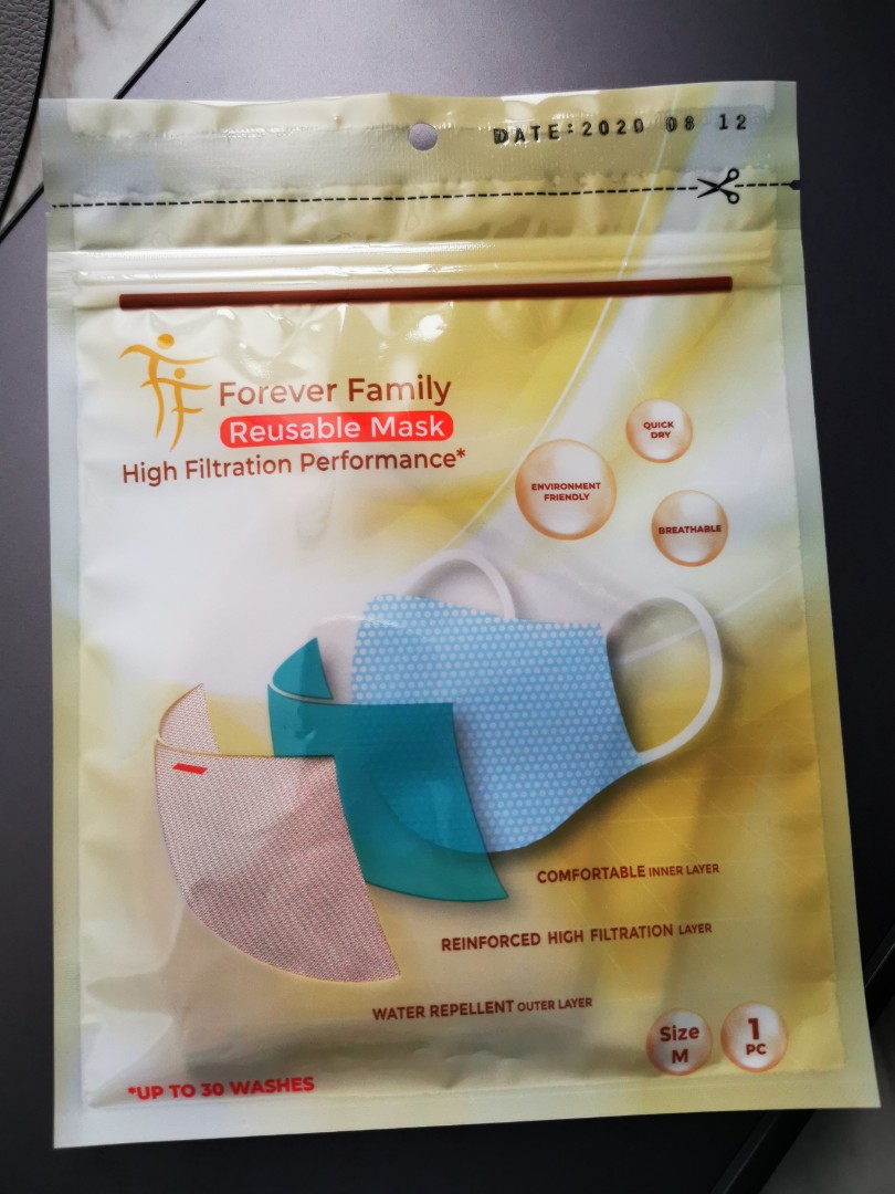 Forever Family Mask, Health & Nutrition, Face Masks & Face Shields on ...