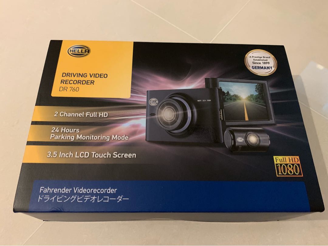 HELLA DR 760 car camera (2 channel), Car Accessories, Accessories on ...