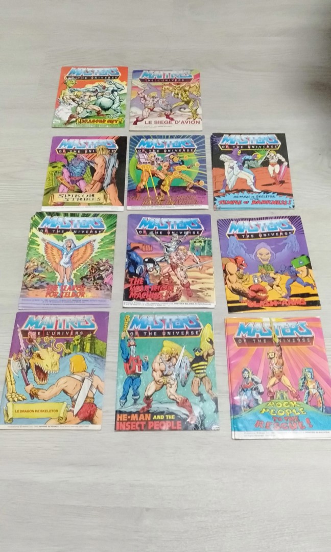 He-Man classic comic books., Hobbies & Toys, Books & Magazines, Fiction ...