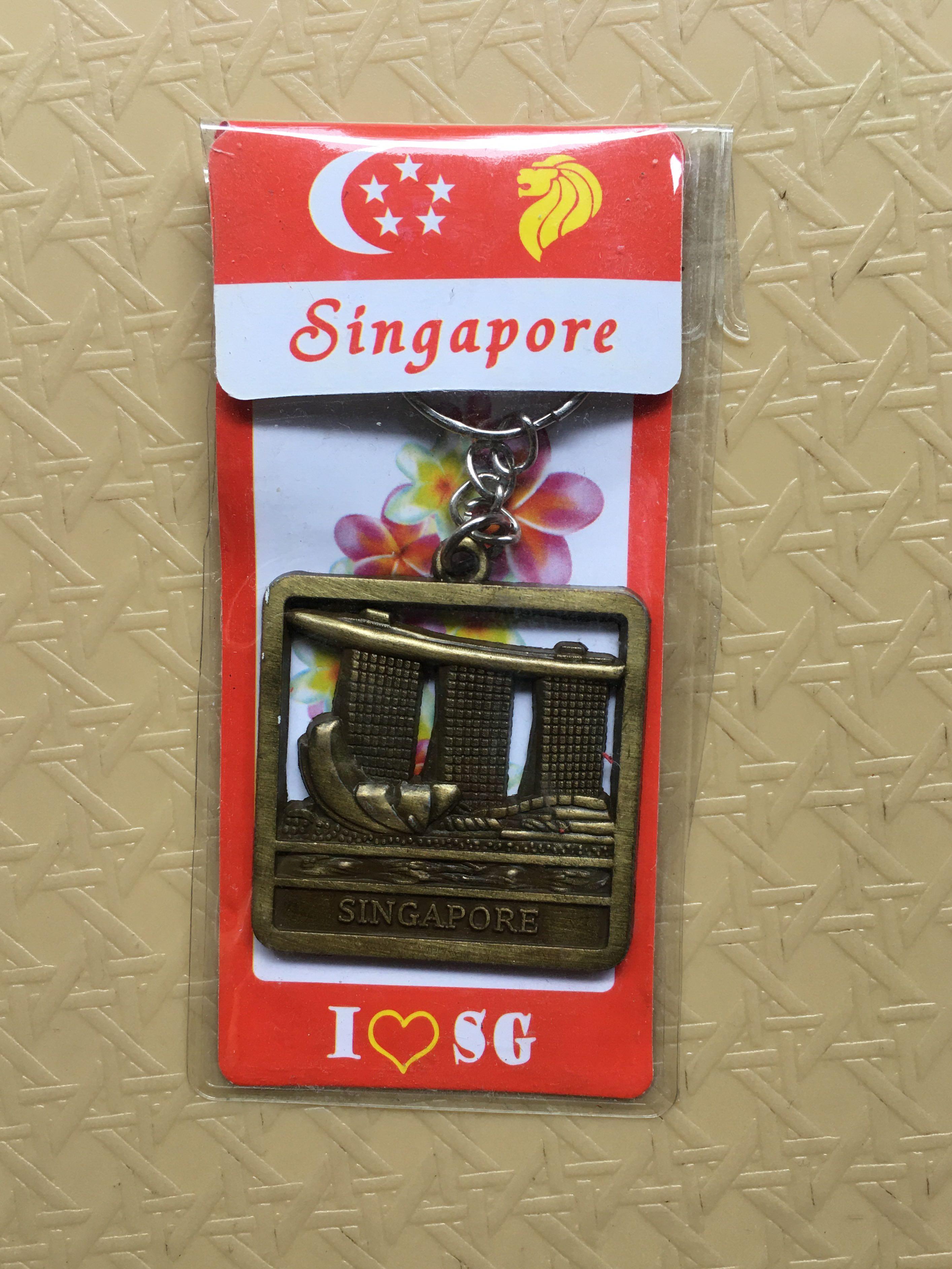 I ️ SG Keychain (Singapore - Marina Bay Sands) on Carousell