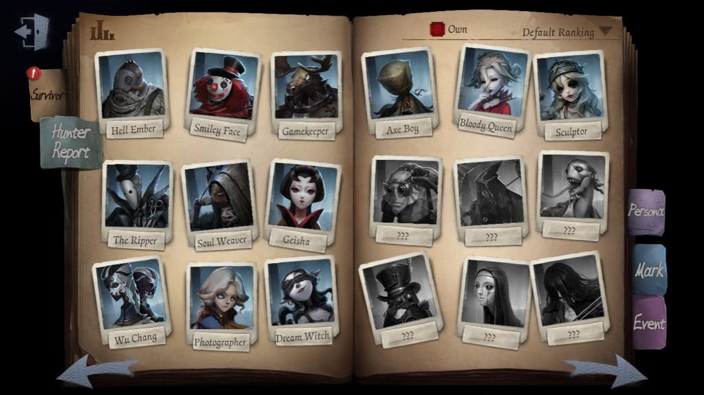 Identity V Account (ASIA) IOS LIMITED SKINS , Video Gaming, Gaming ...