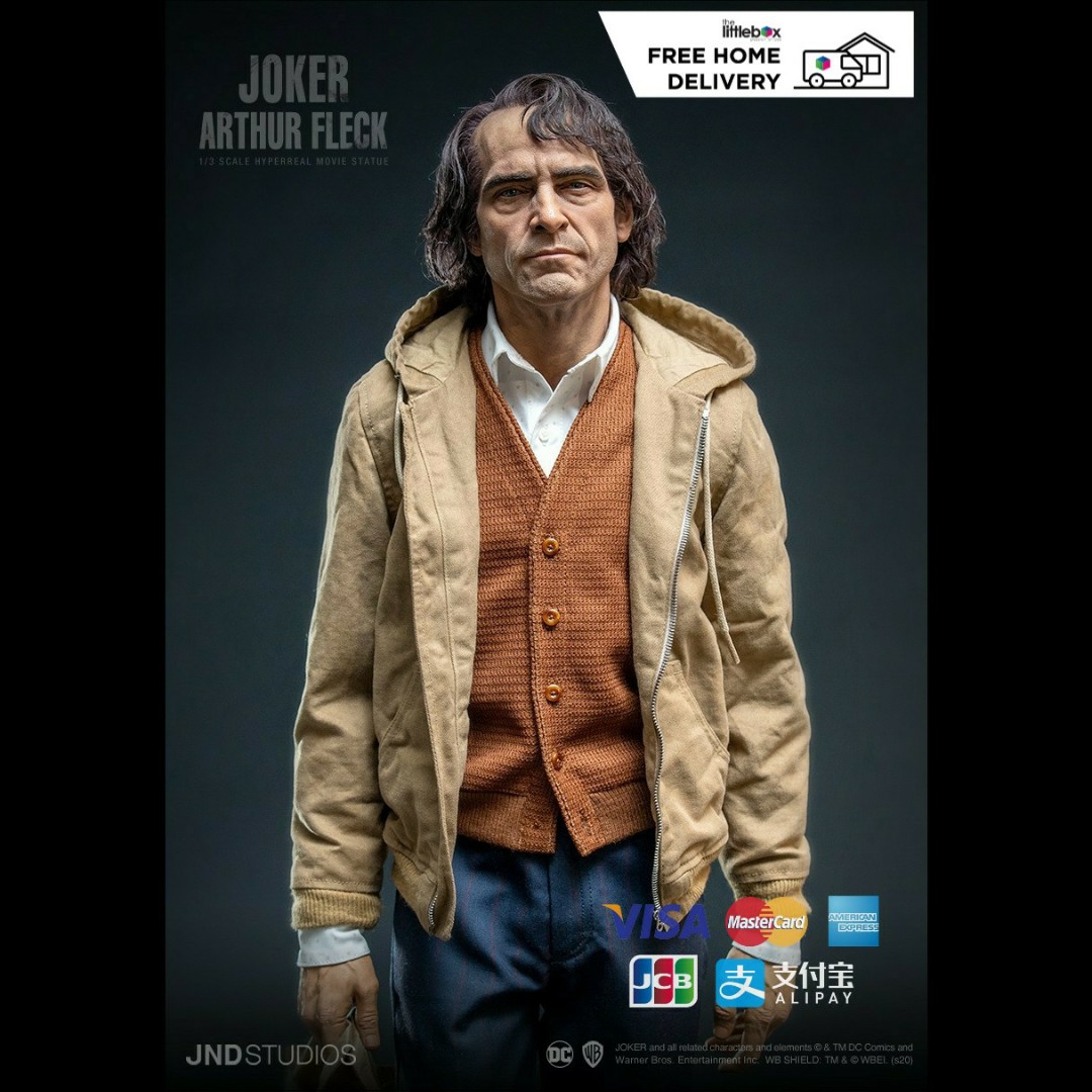 JND Studio Joker Arthur Fleck 1/3 Scale Hyperreal Movie Statue HMS ...