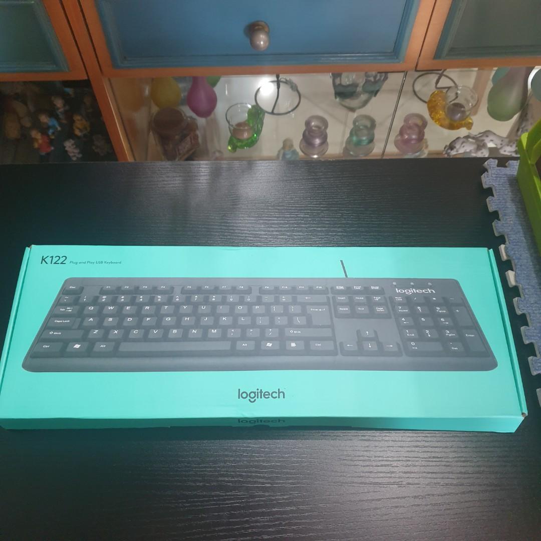 K122 Logitech Keyboard, Computers & Tech, Parts & Accessories, Computer ...