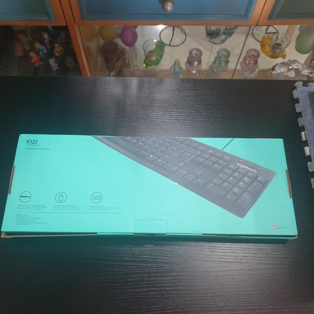 K122 Logitech Keyboard, Computers & Tech, Parts & Accessories, Computer ...