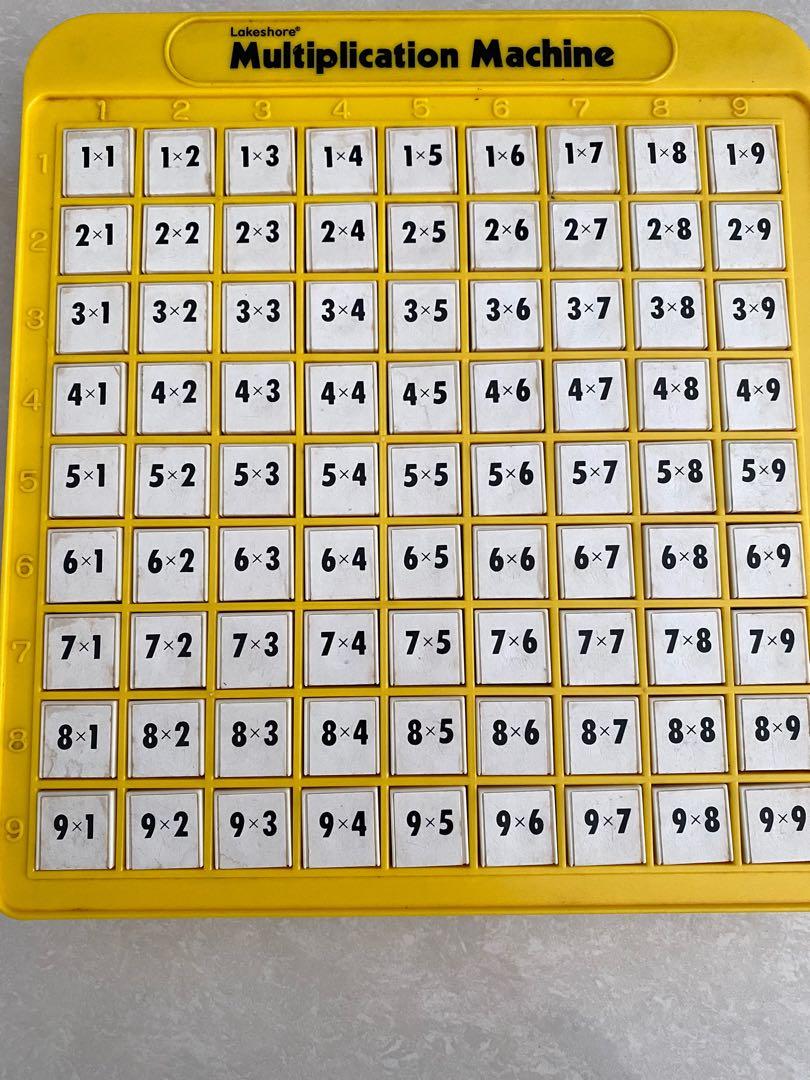 Learning & Education Lakeshore Multiplication Machine Mathematics ...