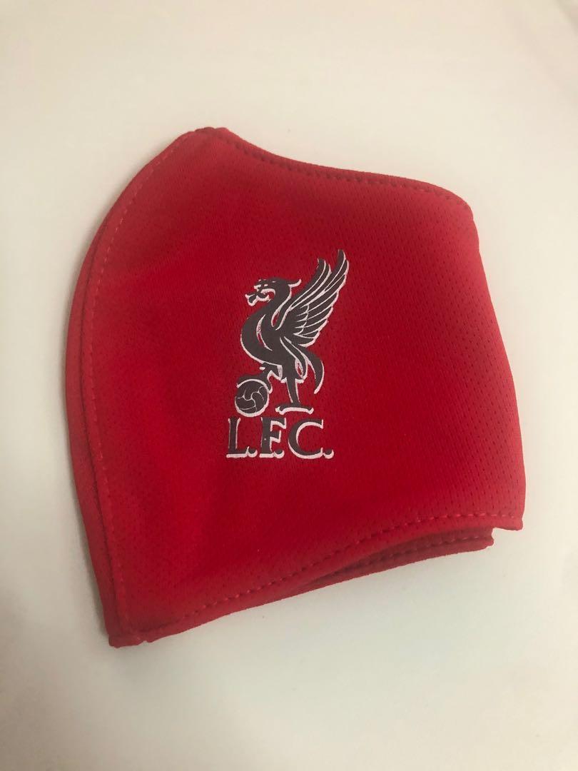 Liverpool Logo Face Masks, Men's Fashion, Activewear on Carousell
