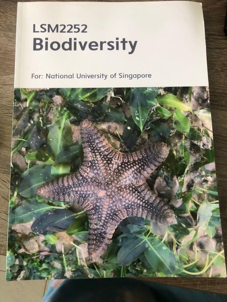 LSM2252 Biodiversity Textbook, Books & Stationery, Textbooks, Tertiary ...