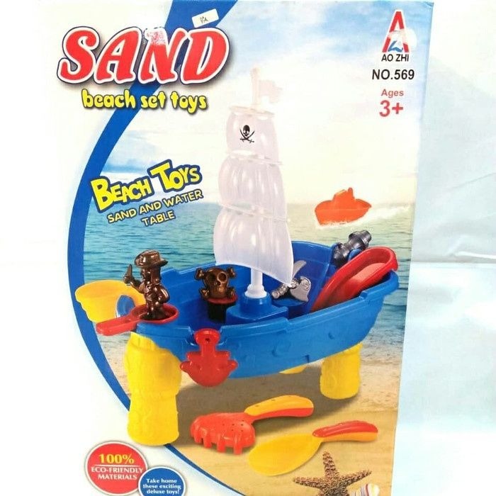 MAINAN EDUKASI MAINAN PASIR PANTAI - SAND BEACH SET 569 OB, Toys ...