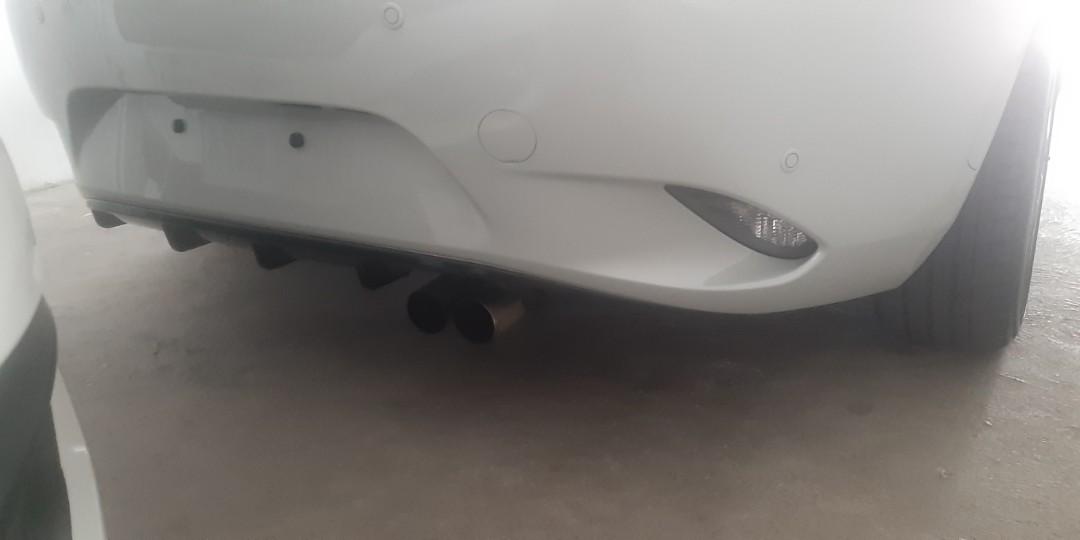 Mazda mx5 ND / RF rear diffuser, Car Parts & Accessories, Body Parts ...