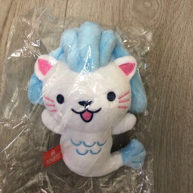 Merli - Merlion soft toy (Singapore) (National Icon), Hobbies & Toys ...