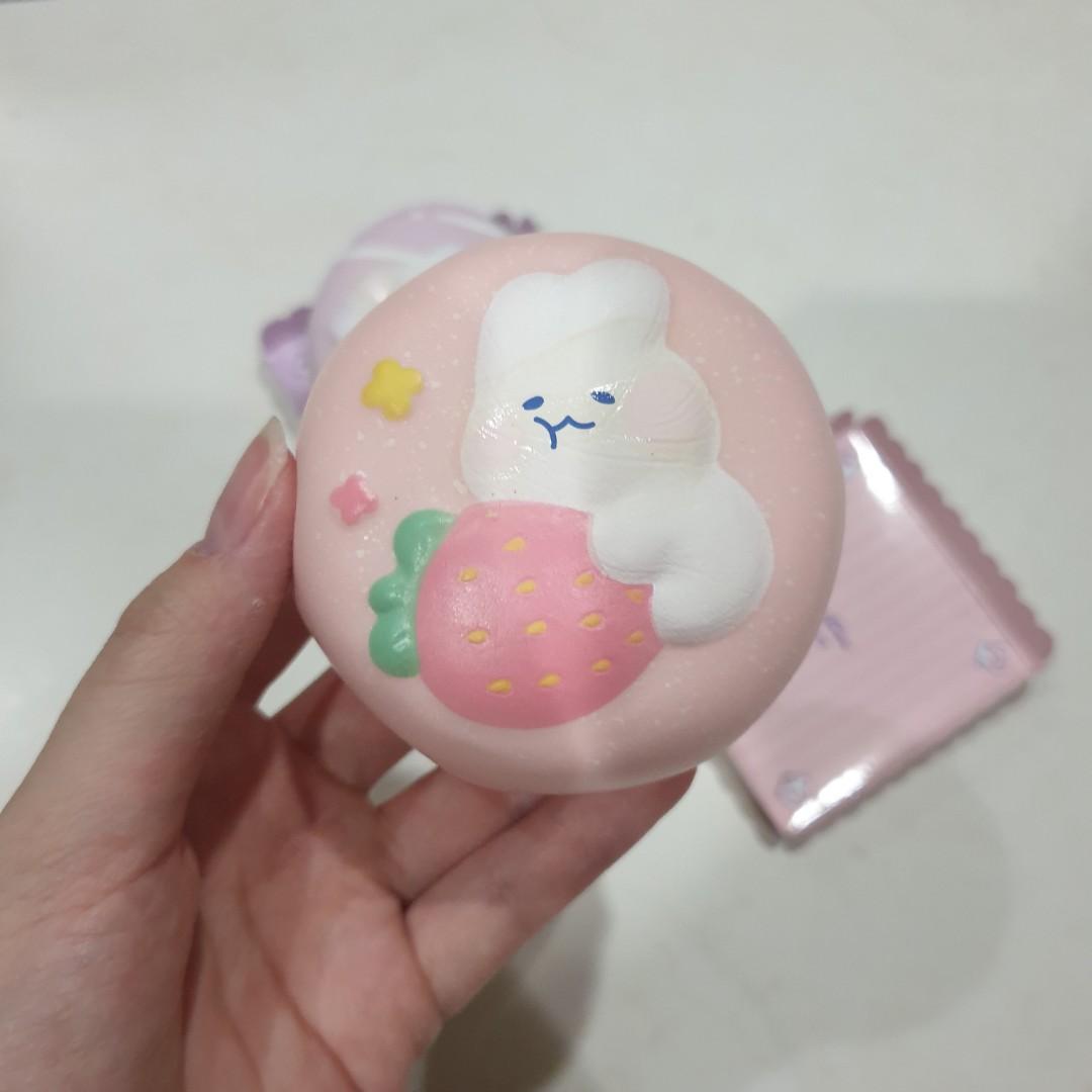 [instock] Mongmong rabbit squishy, Hobbies & Toys, Toys & Games on ...