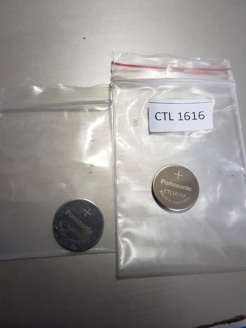 Panasonic CTL1616F solar Rechargeable watch battery, Mobile Phones ...