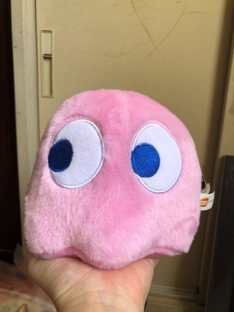 Pinky (Pac-Man) plush, Hobbies & Toys, Toys & Games on Carousell