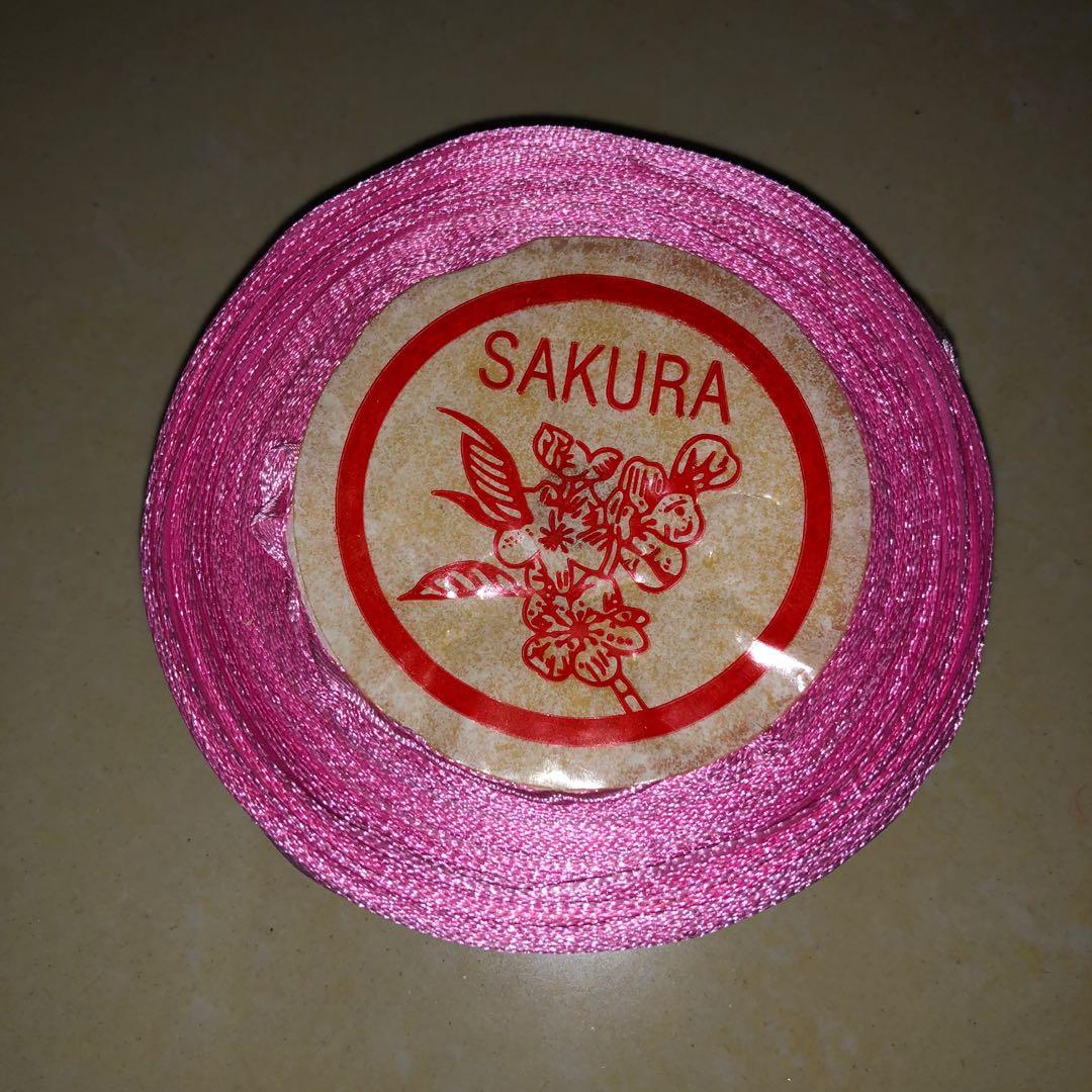 PITA WARNA PINK (MERAH MUDA), Buku & Alat Tulis, Alat Tulis di Carousell