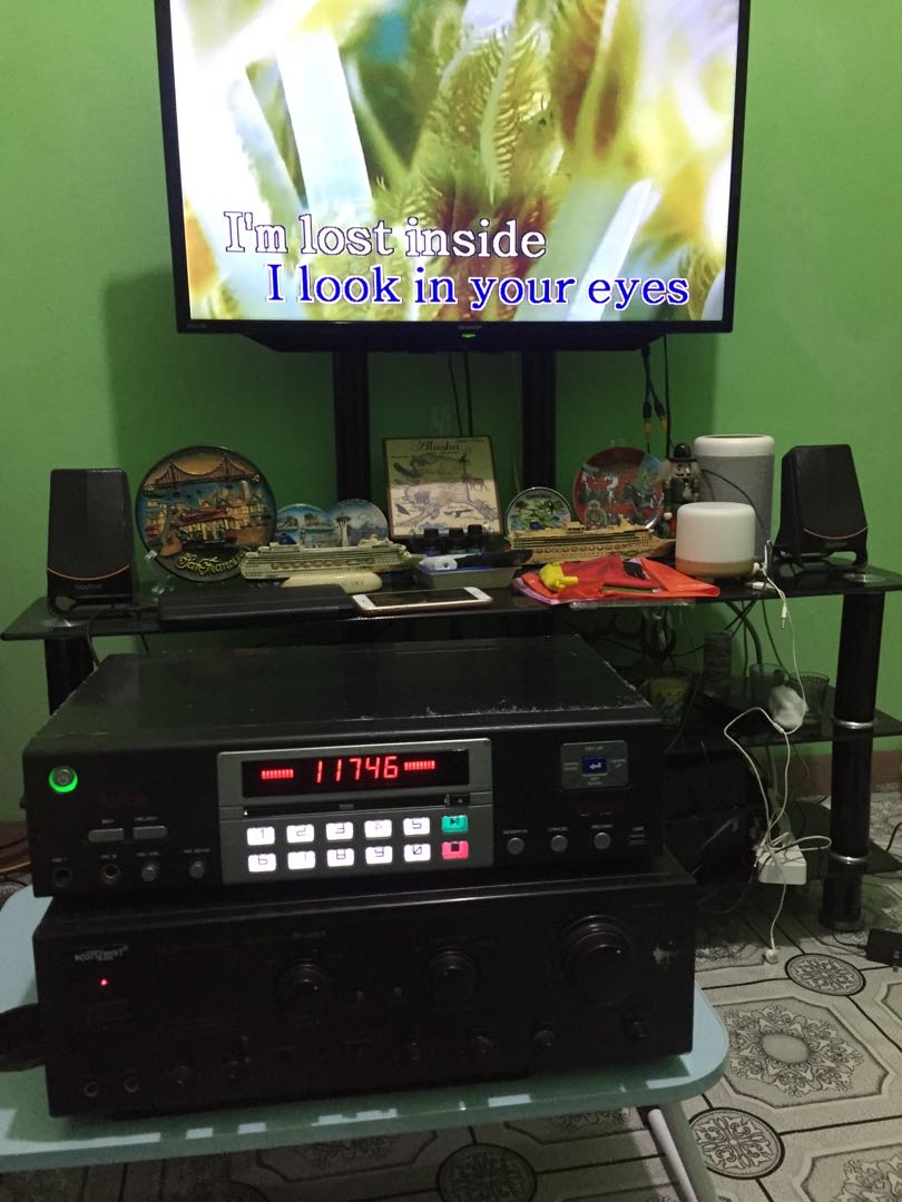 Platinum “Kapitan” Videoke Player bundled with Konzert Amplifier AV502B ...