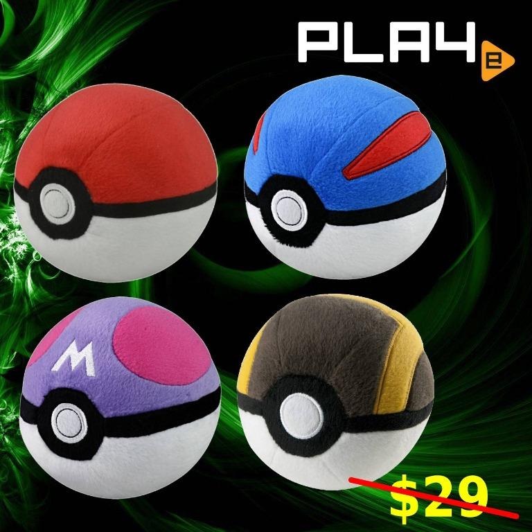 Pokemon Pokeball Plush Brand New, Hobbies & Toys, Toys & Games on Carousell
