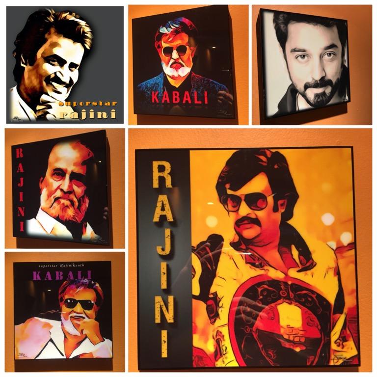 MGR : Motivational Tamil movie stars Pop Art Poster Frame, Furniture ...