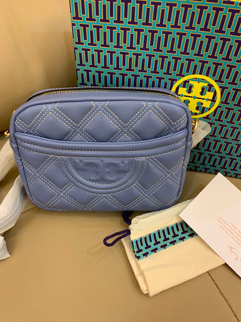 Ready Stock Authentic Tory Burch Fleming soft box crossbody sling bag ...