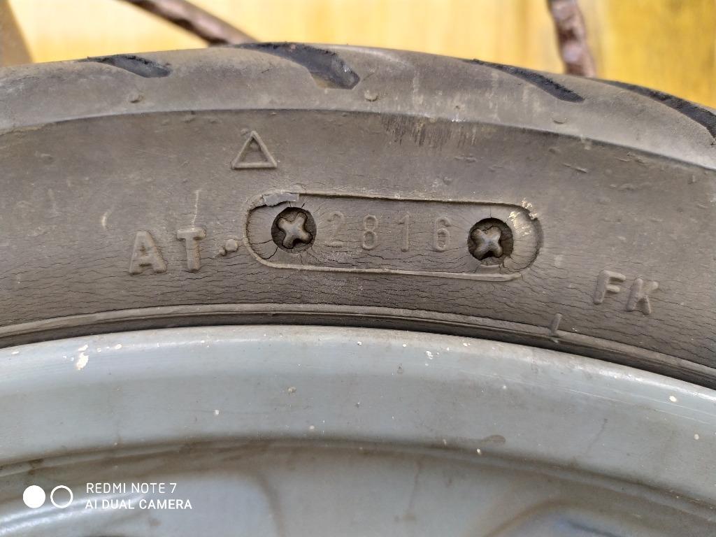 Rim Nouvo LC 16" (original Yamaha) + tayar 2nd, Motorbikes on Carousell