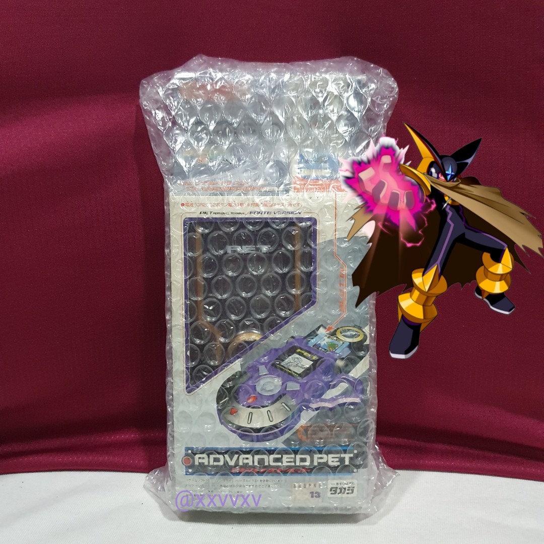 Megaman EXE Advanced PET Forte Version Rockman EXE Megaman Battle ...