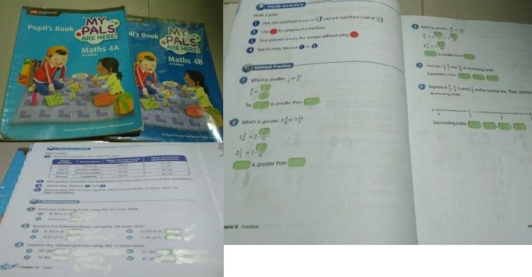 Pri School Textbook - Pri 1-6 (Sci, Math, Citizenship, Malay, Music, reader) & sec 1-3 ...
