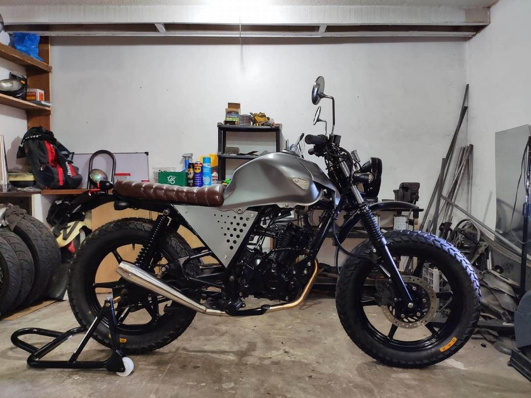 SCRAMBLER HONDA CB110, Motorbikes, Motorbikes for Sale on Carousell