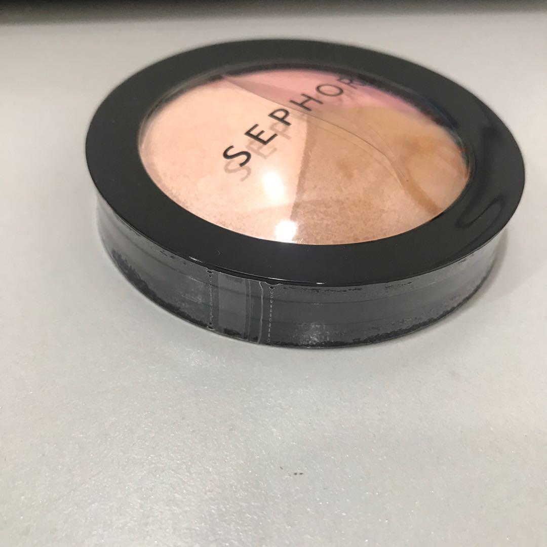 Sephora MicroSmooth Baked Sculpting Trio | Bronzer Blush Highlighter ...