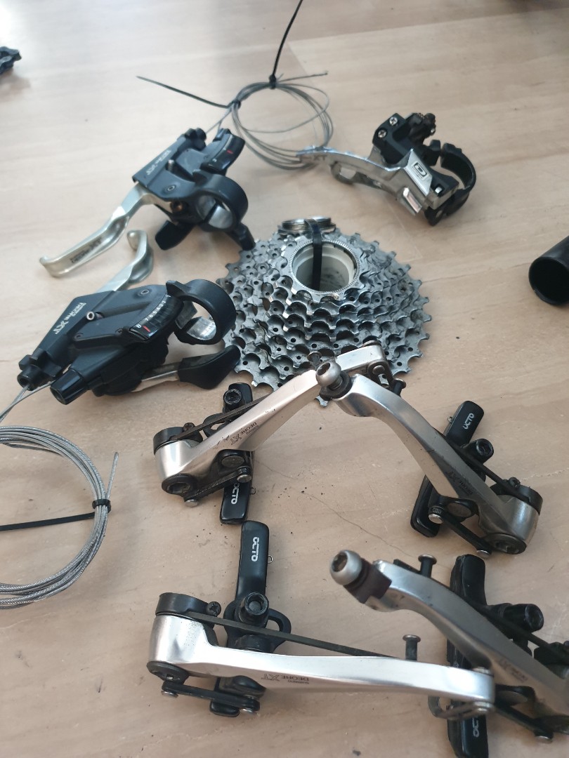 Shimano XT 8speed set, Sports Equipment, Bicycles & Parts, Parts ...