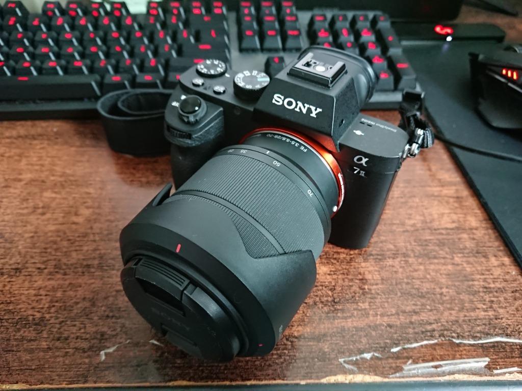 Sony A7II (A7M2) + SEL2870 Kit set (Sony A7 series), 攝影器材, 鏡頭及裝備 - Carousell