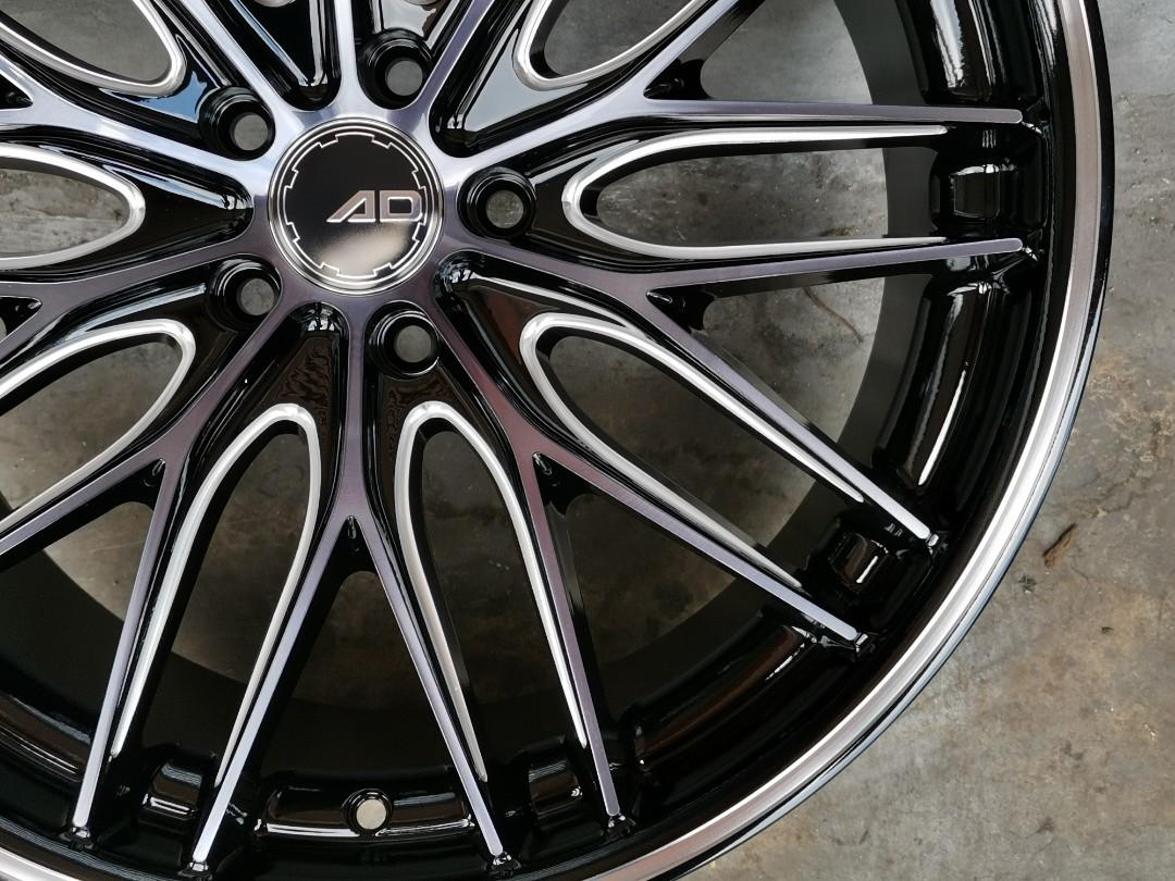 Sport rim 20 inch AD WHEEL AD562 TOYOTA VELLFIRE ALPHARD AGH30 ANH20 ...