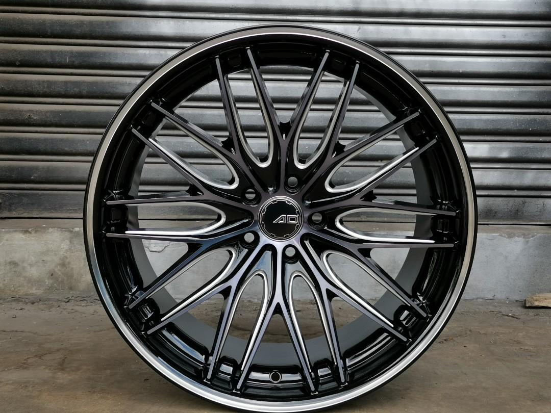 Sport rim 20 inch AD WHEEL AD562 TOYOTA VELLFIRE ALPHARD AGH30 ANH20 ...