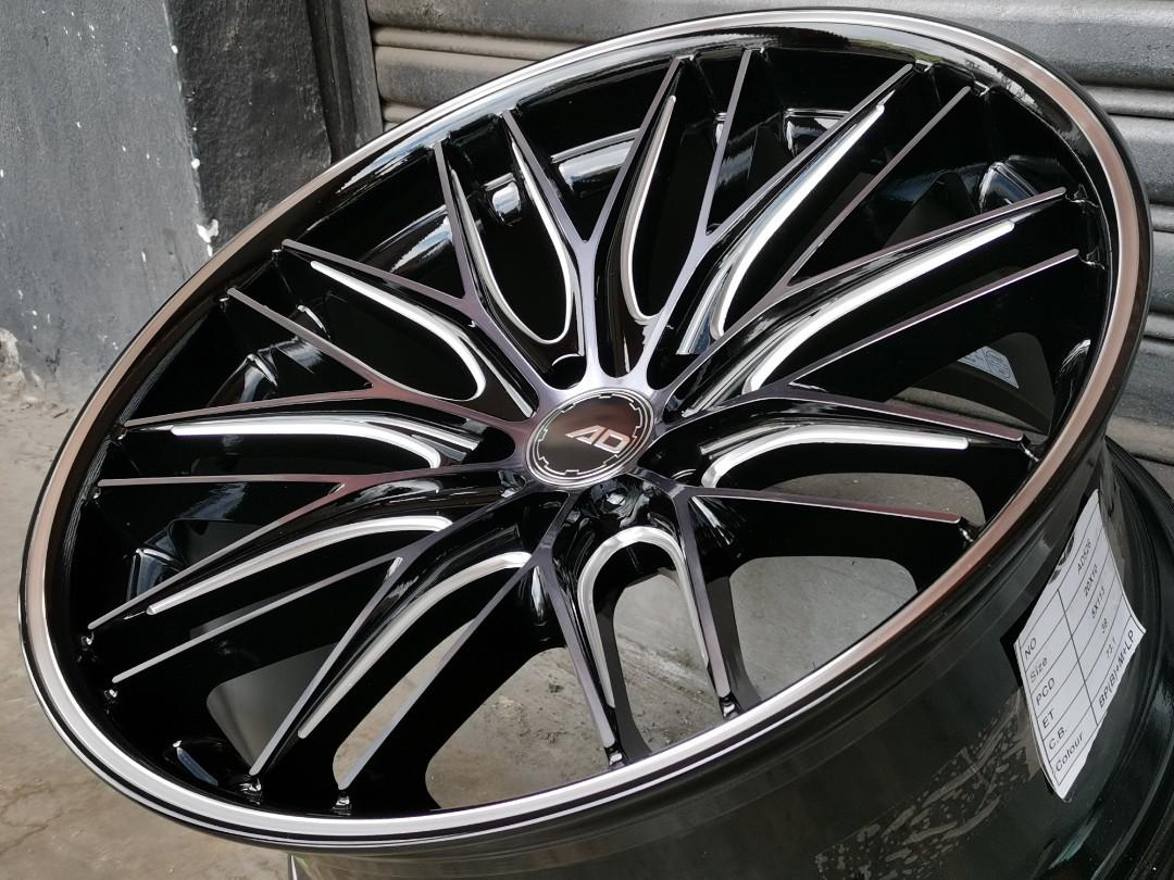 Sport rim 20 inch AD WHEEL AD562 TOYOTA VELLFIRE ALPHARD AGH30 ANH20 ...