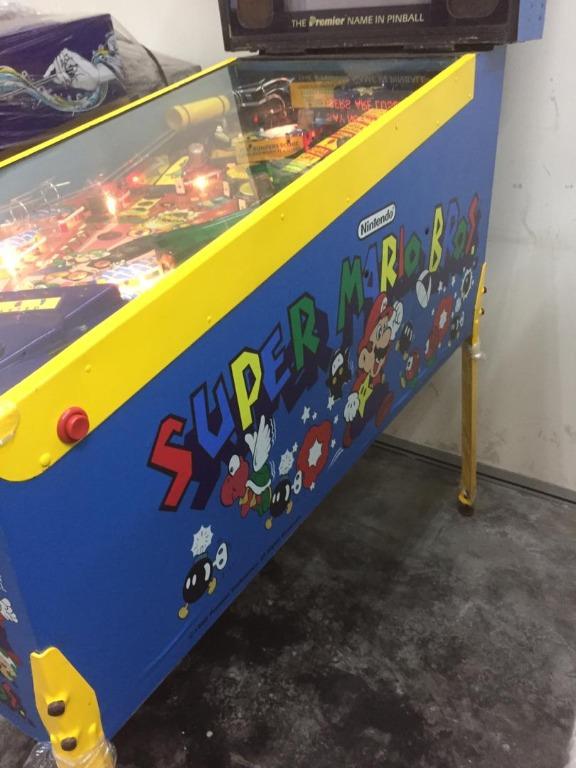 SUPER MARIO BROS GOTTLIEB PINBALL MACHINE ANTIQUE COLLECTIBLE LIMITED ...