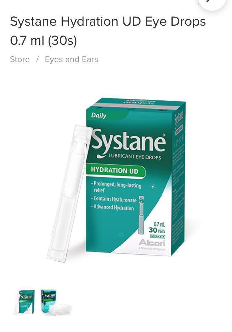 Systane daily eye drops hydration ud preservative free, Beauty ...