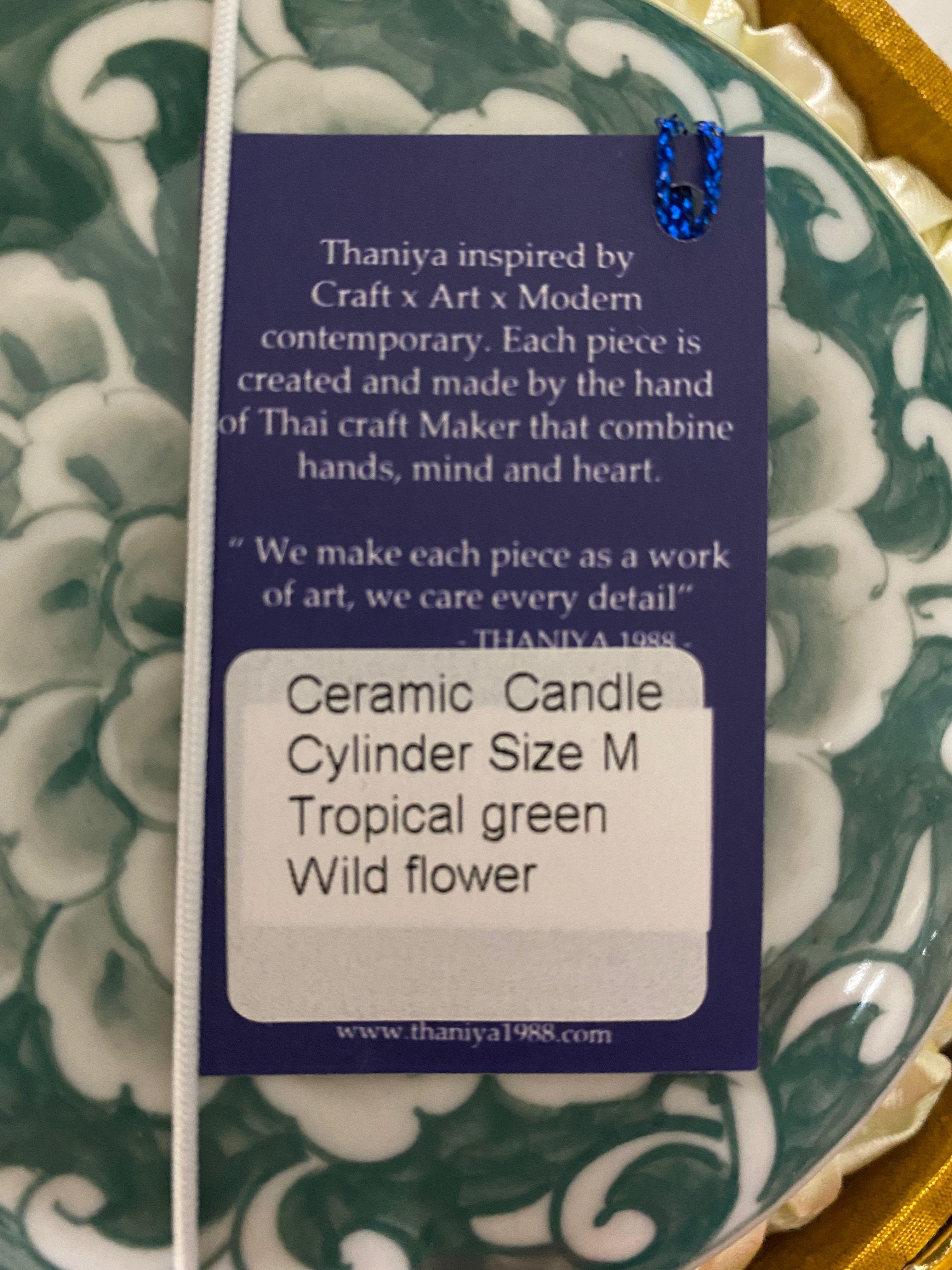 Thaniya Ceramic Candle, Everything Else on Carousell