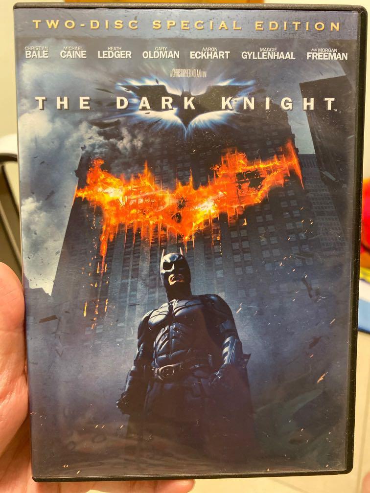 The Dark Knight DVD 蝙蝠俠, 興趣及遊戲, 收藏品及紀念品, 明星周邊 - Carousell