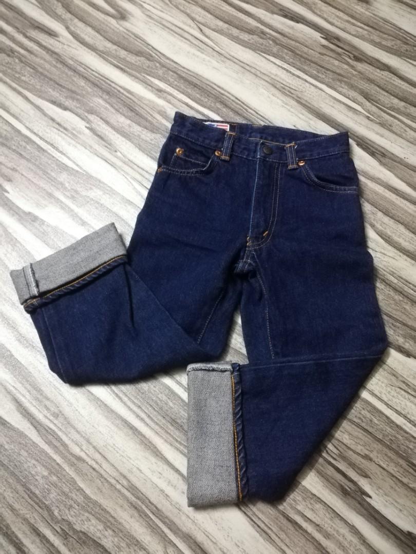 Vintage BOBSON non selvedge jeans, Babies & Kids, Babies & Kids Fashion ...
