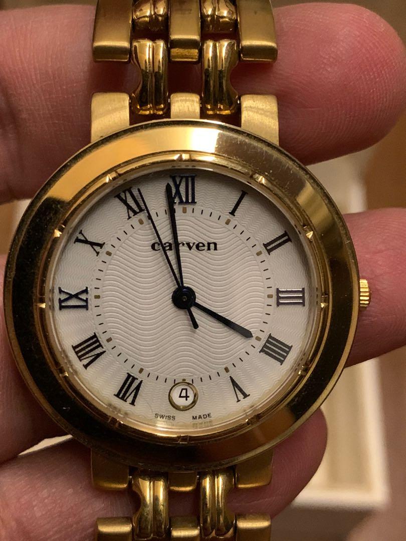 Vintage Carven Paris Timepiece, Men's Fashion, Watches & Accessories ...