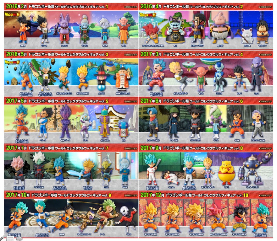 WCF Dragon Ball Dragonball Super Series, Hobbies & Toys, Toys & Games ...