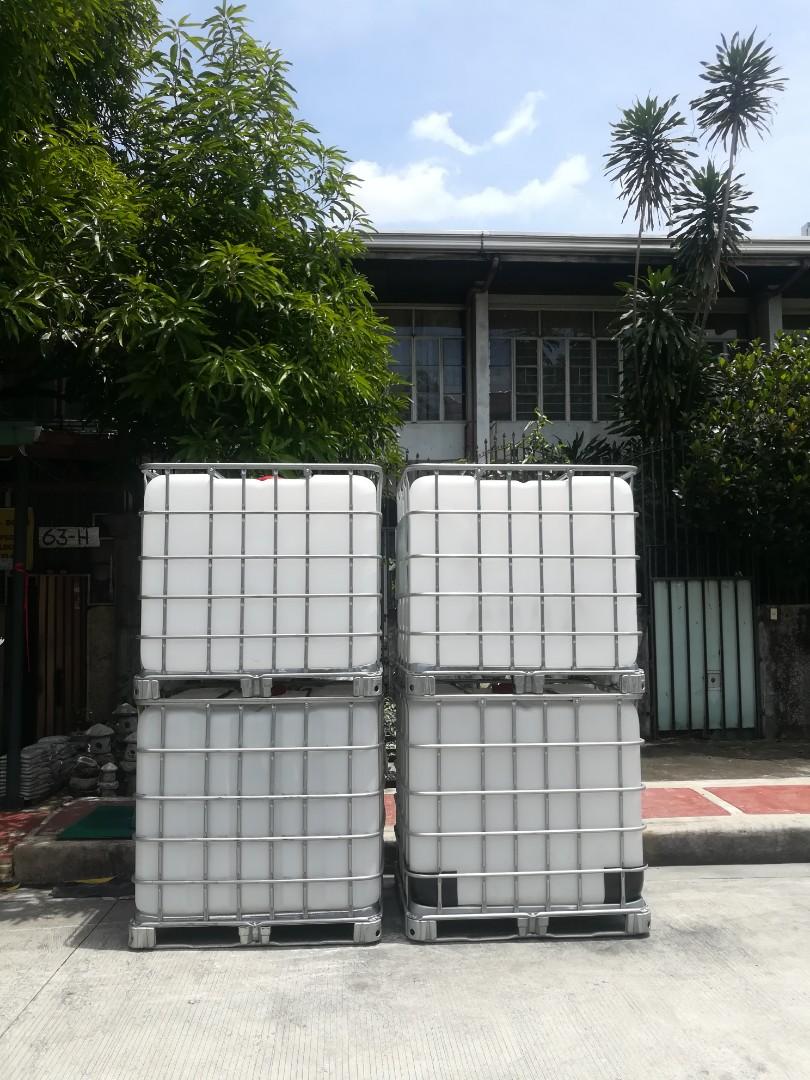 ₱8500 IBC TANK WATER STORAGE (1000 LITERS) WITH FREE DELIVERY WITHIN ...