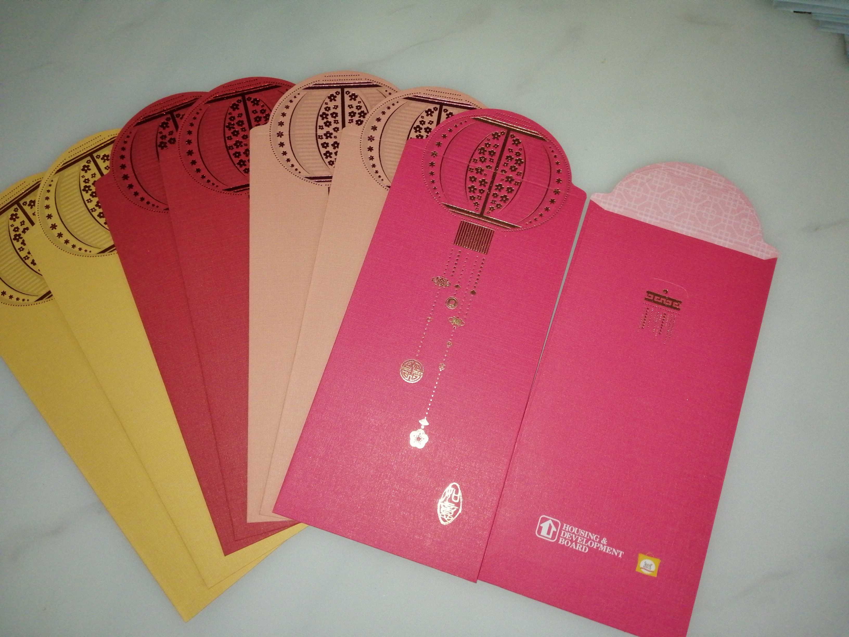 2 pack HDB Red Packet / Ang Pow, Hobbies & Toys, Stationery & Craft ...