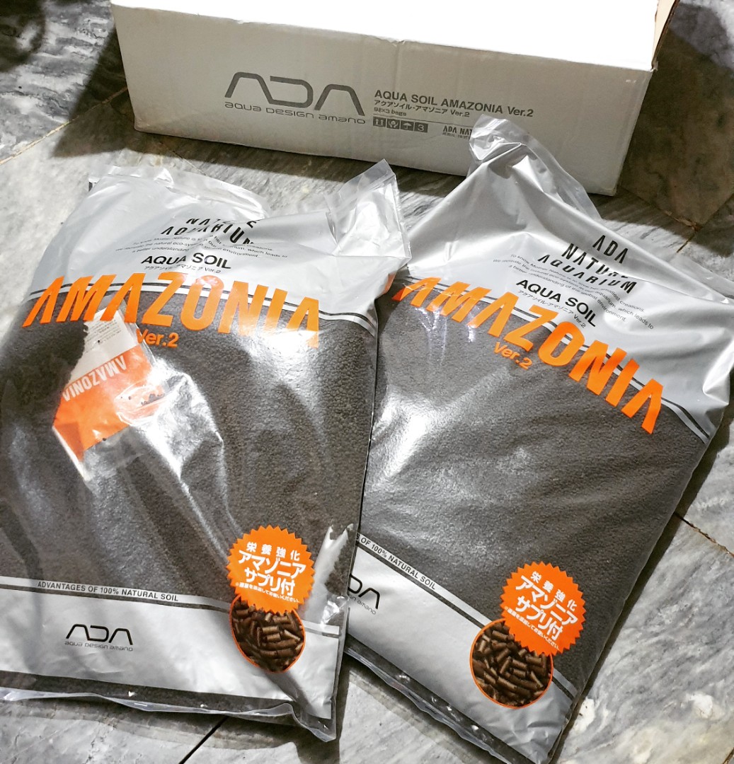 ADA Amazonia ver. 2 Aquasoil, Pet Supplies, Homes & Other Pet Accessories on Carousell