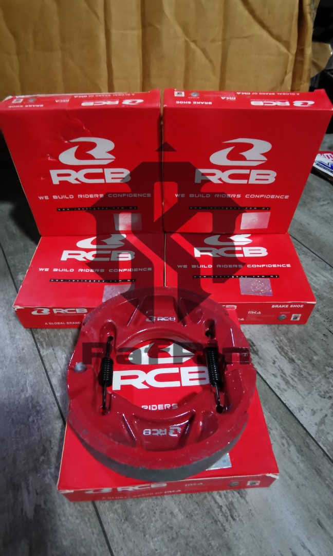 Aerox RCB Brake shoe, Motorcycles, Motorcycle Accessories on Carousell