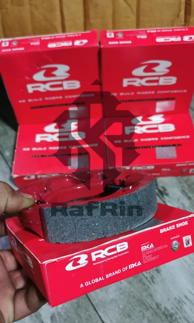 Aerox RCB Brake shoe, Motorcycles, Motorcycle Accessories on Carousell