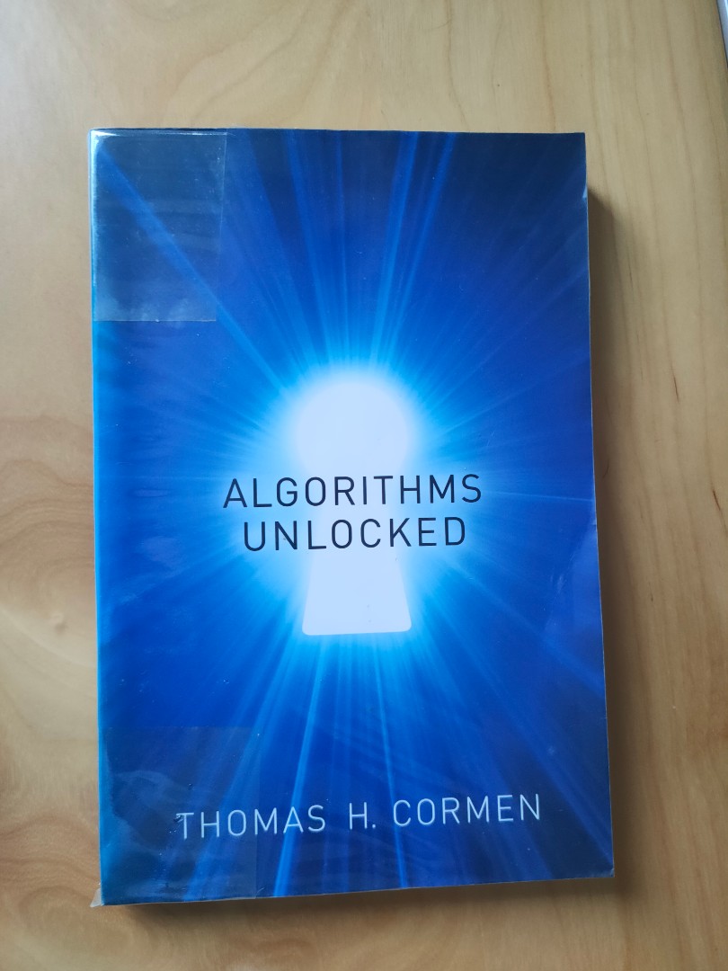 Algorithms Unlocked by Thomas H. Cormen, Hobbies & Toys, Books ...