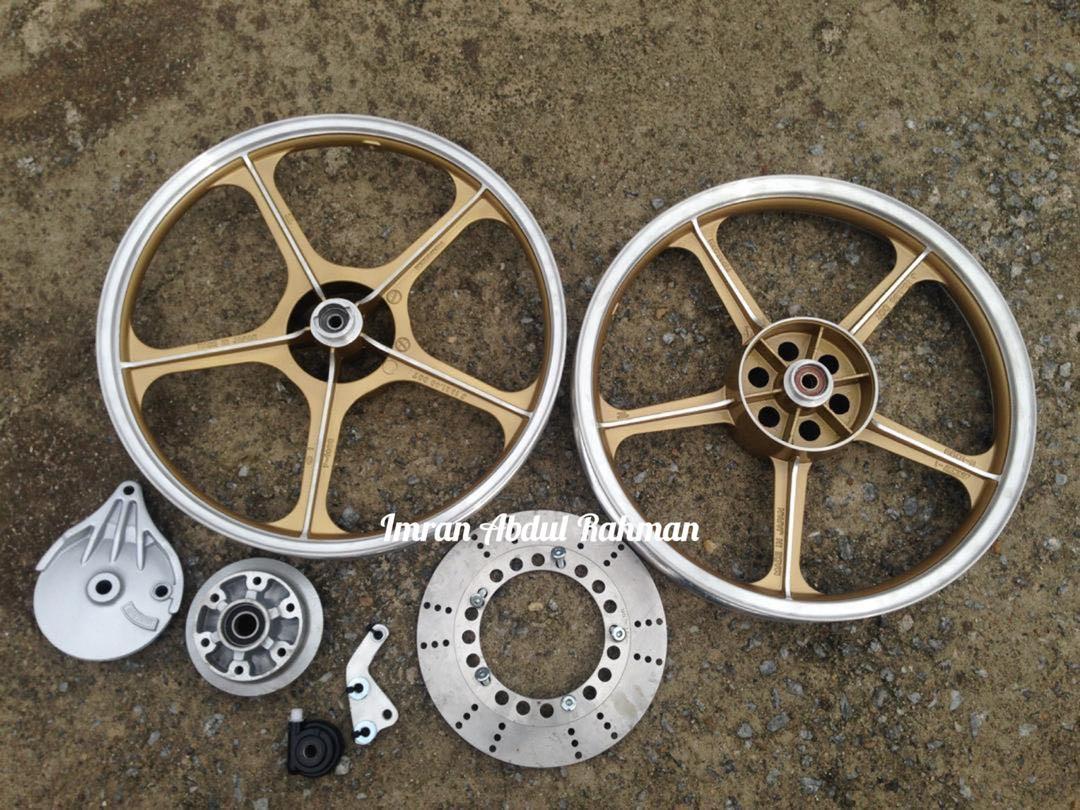 Ar 125 custom Full Chop GTO KH100 Ar80 Rxz 125z, Motorbikes on Carousell